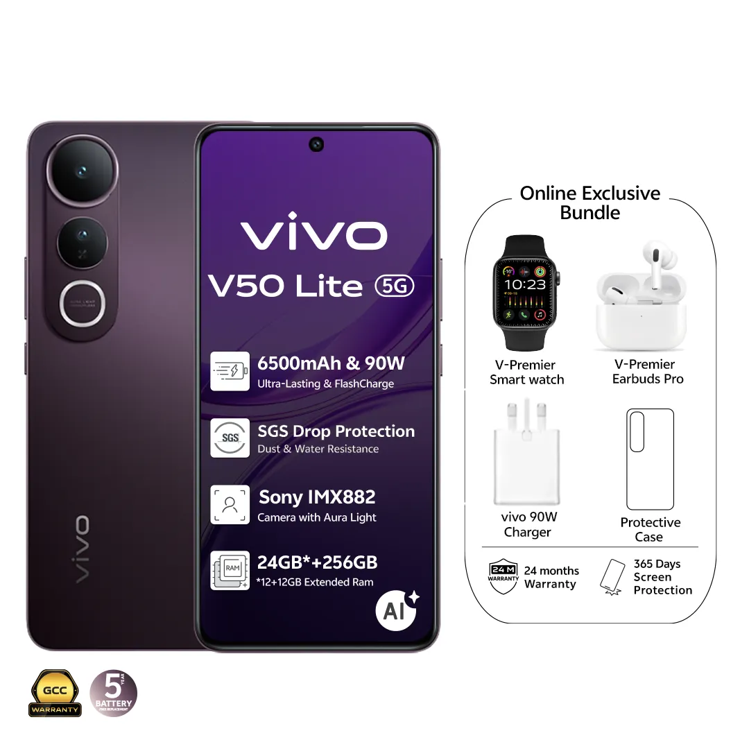 Buy New Vivo V50 lite 5G| Price and Deals | VIVO UAE